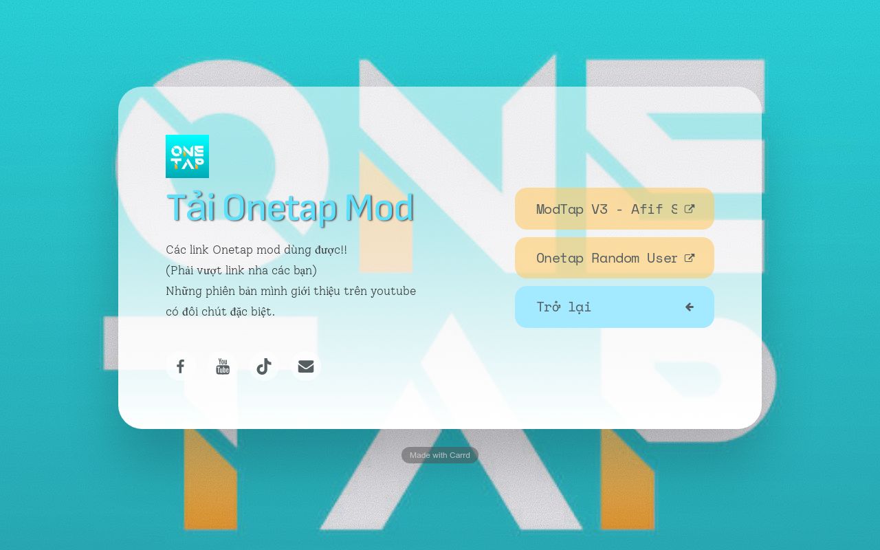 Tổng hợp Onetap mod